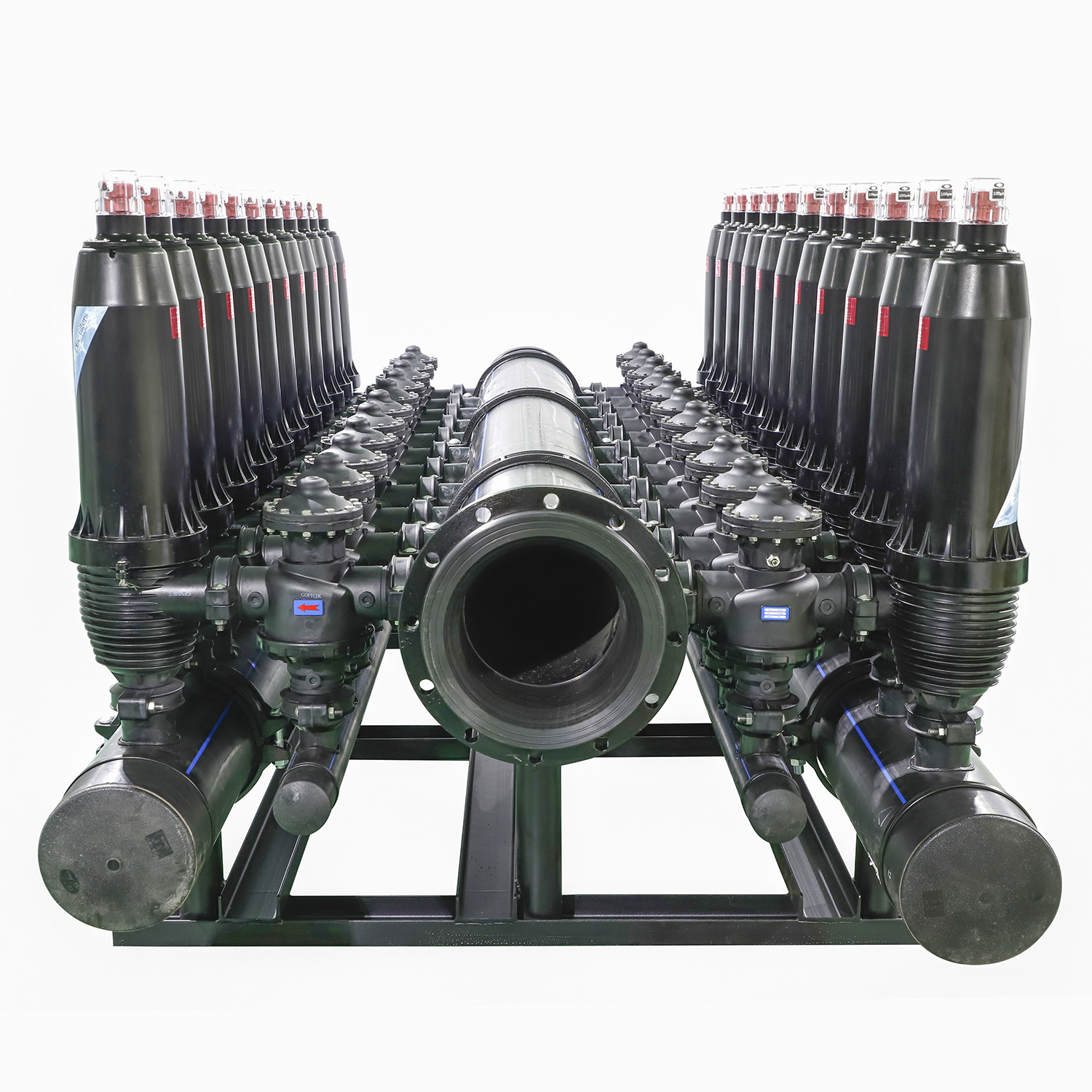 Buy Automatic Back Flush Water Disc Filter for Cooling Tower/Irrigation ...
